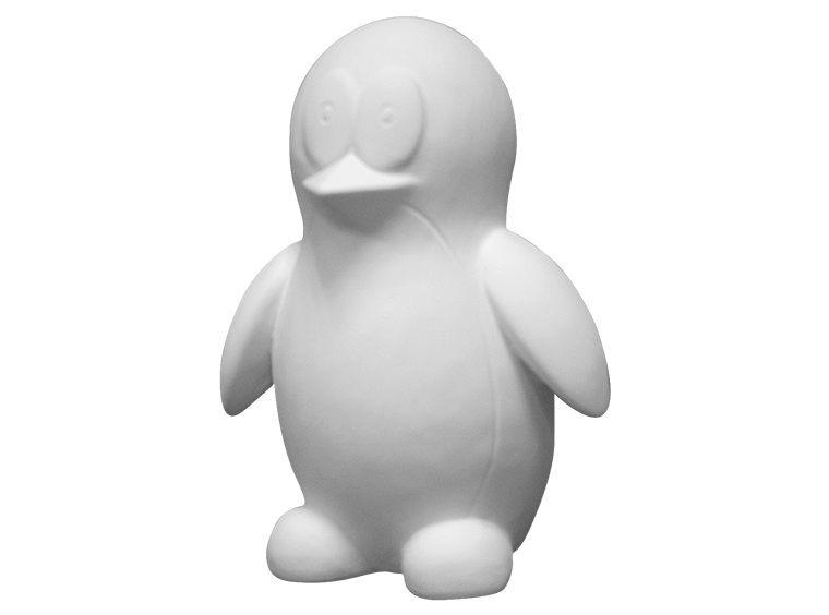 Poindexter The Penguin | Freestyle Ceramics & Tufting