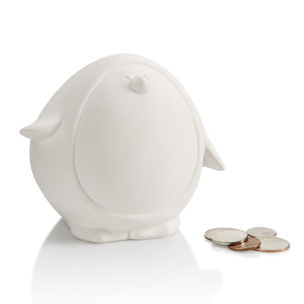 Pudgy Penguin Bank | Freestyle Ceramics & Tufting