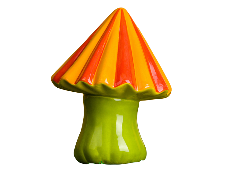 Ribbed Mushroom | Freestyle Ceramics & Tufting