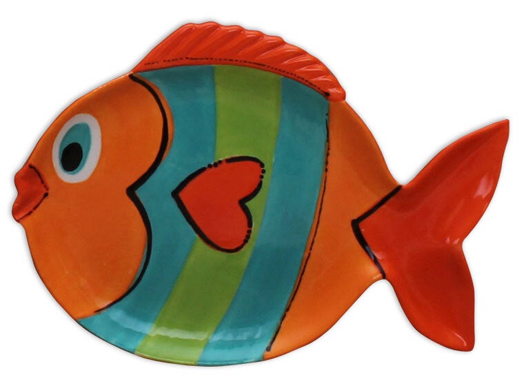 Goldfish Dish | Freestyle Ceramics & Tufting