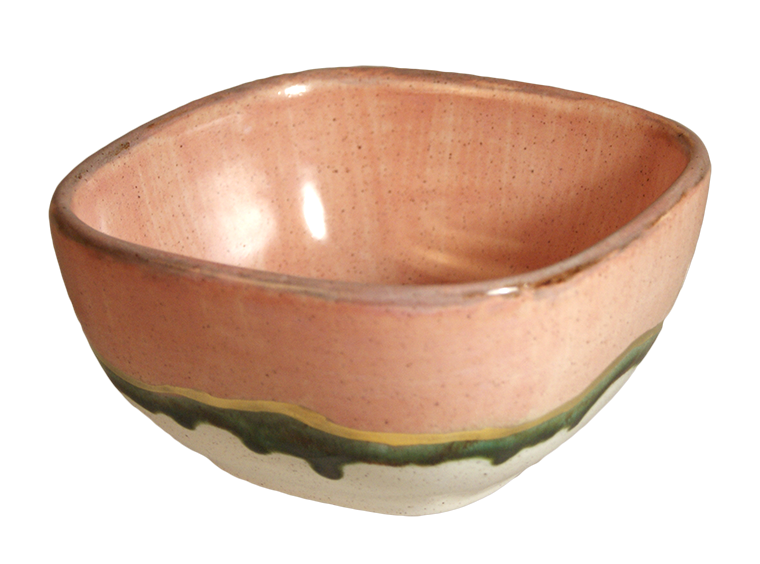 Square Bowl | Freestyle Ceramics & Tufting